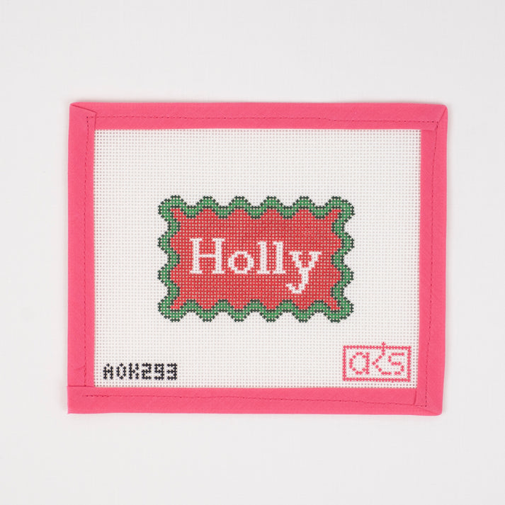Holly on 18 mesh - Wholesale (Copy) – AnnKayeStudio